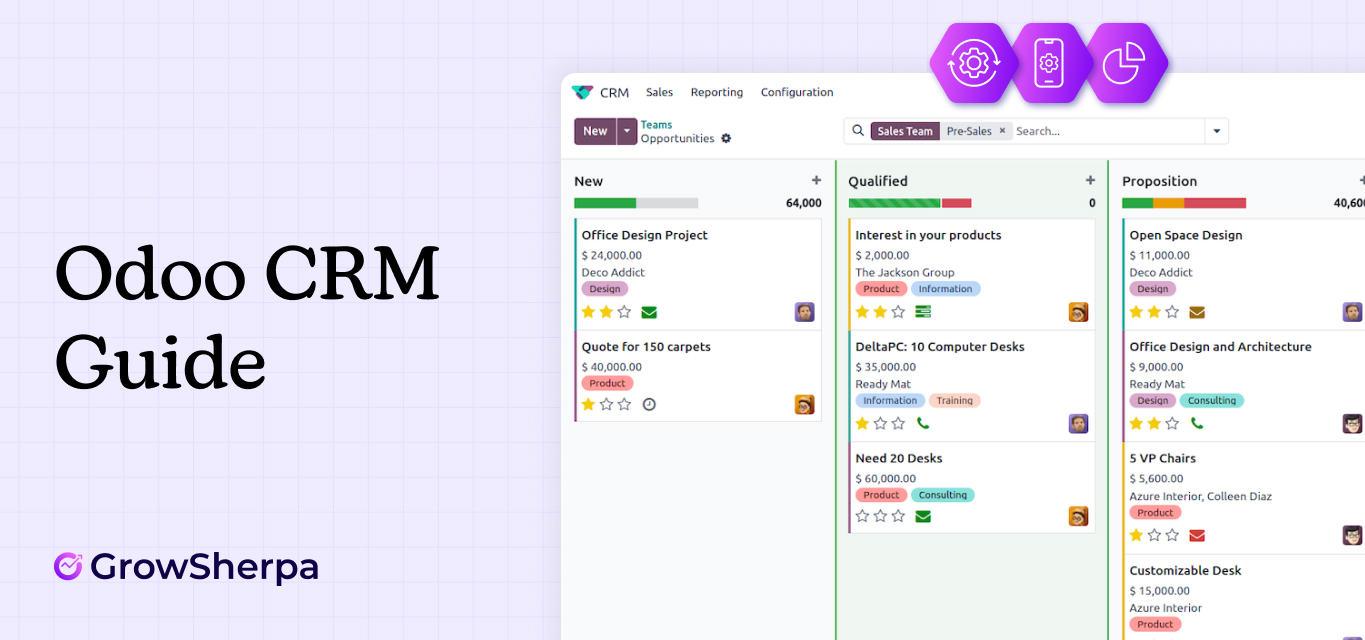 Odoo CRM- A Complete Guide to Benefits, Features & Pricing